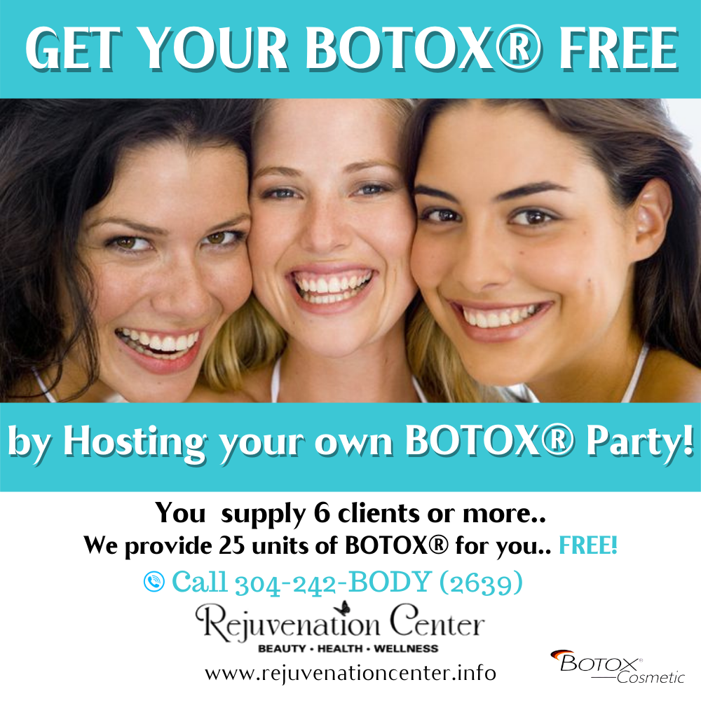 Botox Parties - Rejuvenation Center | Wheeling, WV